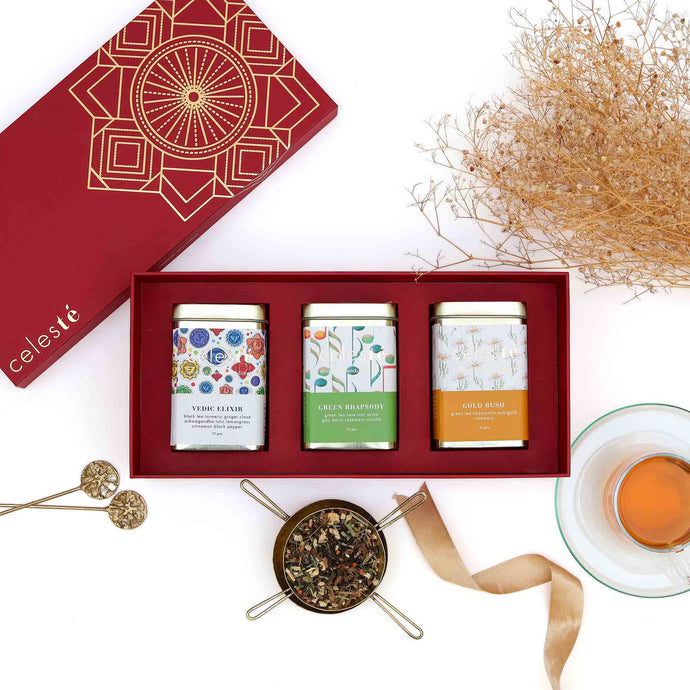 Premium Aromatic Tea Gift Box Online - Beautiful Tea Gift Packs Online ...