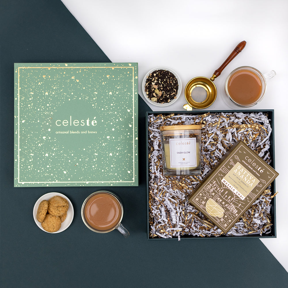 Premium Aromatic Tea Gift Box Online - Beautiful Tea Gift Packs Online