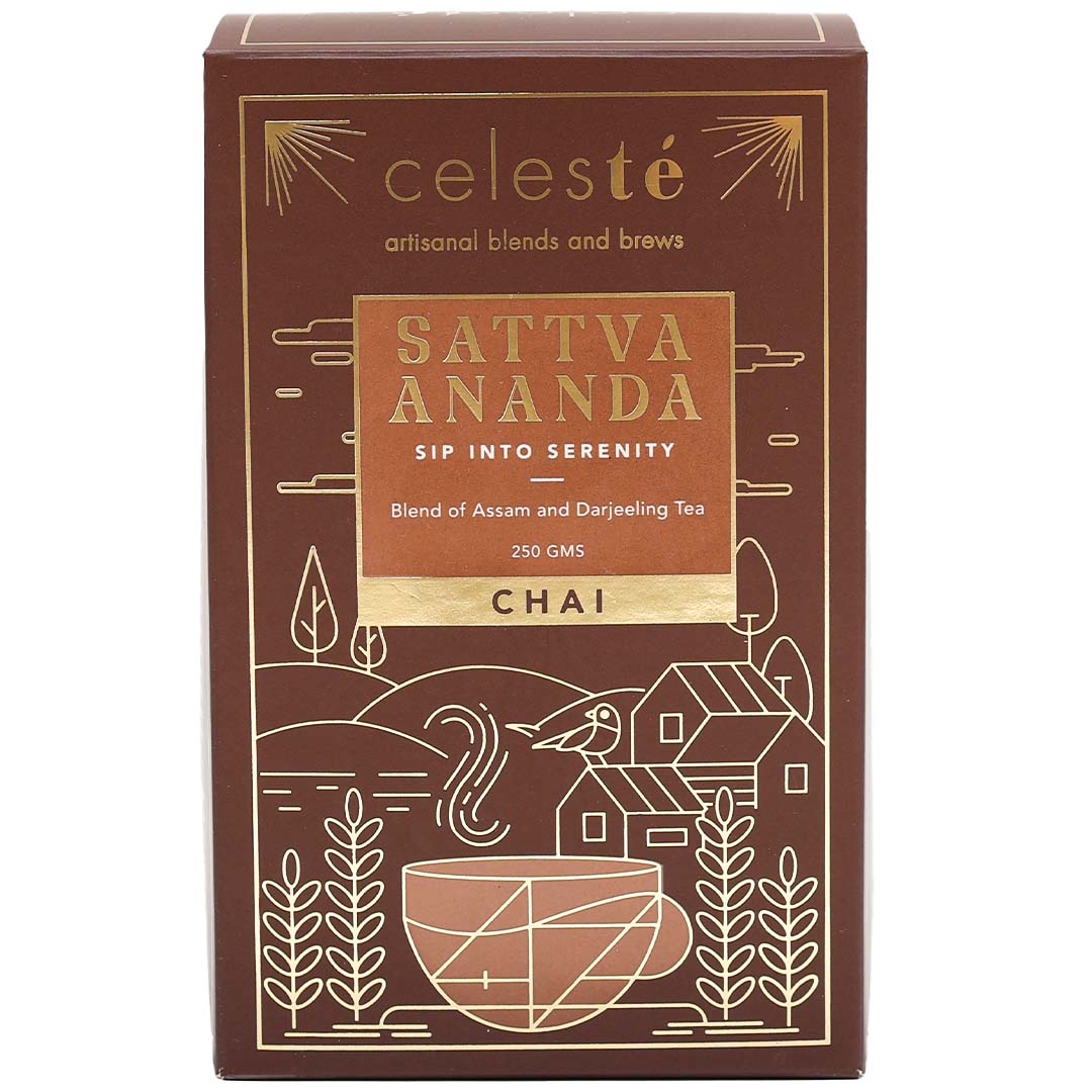 Buy Sattva Ananda Premium Quality Tea | Blend of Assam and Darjeeling Tea