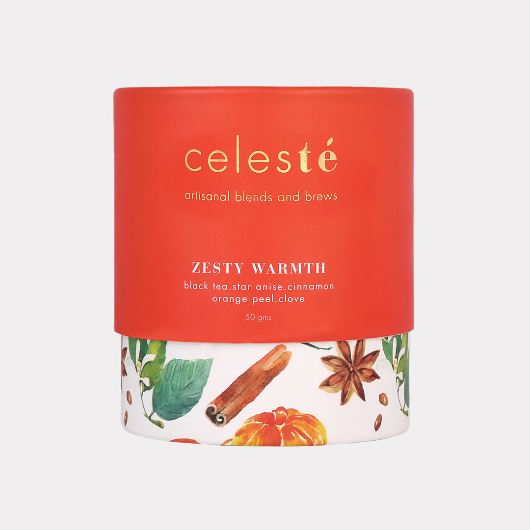 Buy Premium Black Tea - Zesty Warmth | Loose Leaf & Tea Bags